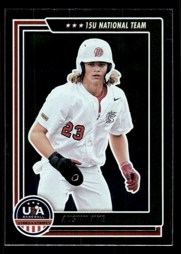 Austin Nye 2022 Panini USA Baseball Stars & Stripes #80 Longevity | eBay