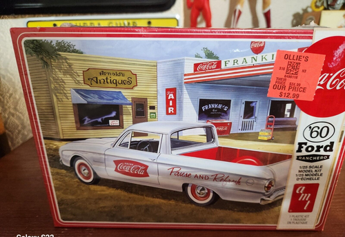 AMT Coca Cola '60 FORD RANCHERO Model Kit 1/25 Level 3 | eBay