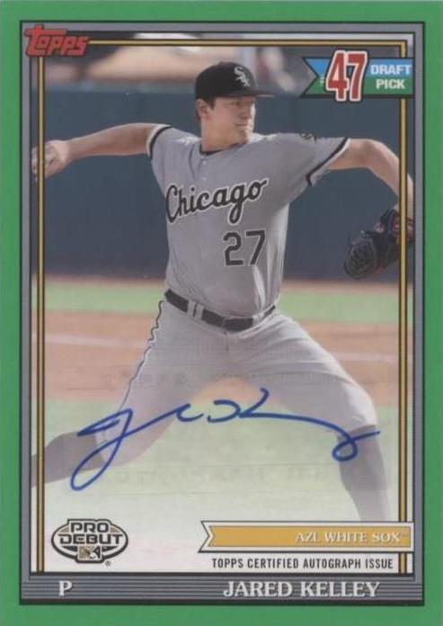2021 Topps Pro Debut - Jared Kelley #PD-171 Green Autographs /99 (AU ...