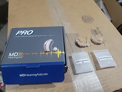 MD Hearing Aid PRO w/ Accessories Fast Shipping Left And Right | eBay