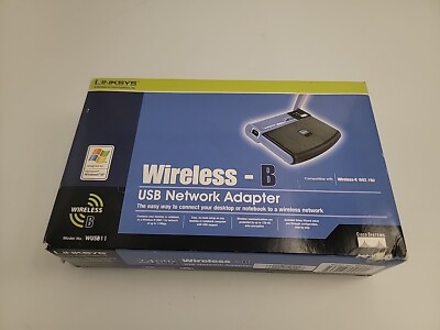 Linksys Cisco Wireless B USB Network Adapter WUSB11 2.4GHz Free Ship ...