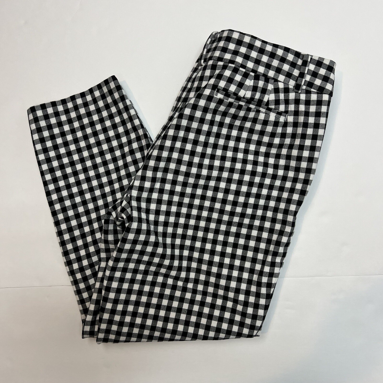 Talbots Petites 12P Hampshire Black & White Gingham C… - Gem