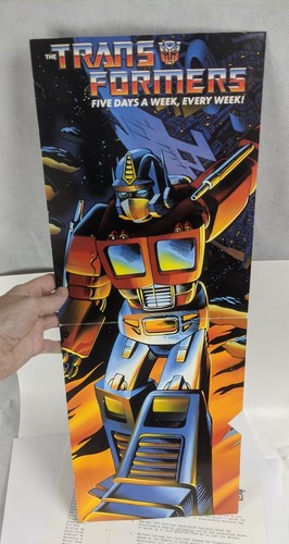 1986 Hasbro Sunbow G1 Transformers Movie Promotional Optimus Prime ...