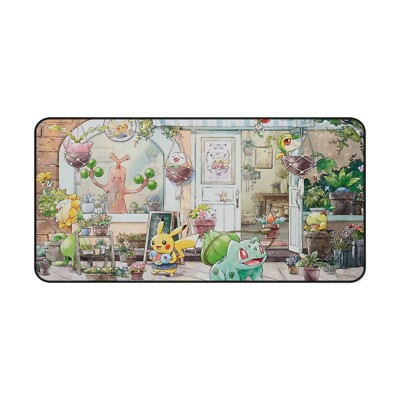 Pokemon mousepad / desk mat pikachu bulbasaur anime | eBay