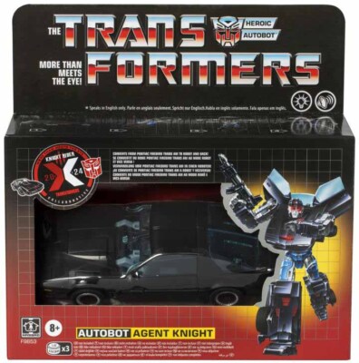 Transformers Collaborative Knight Rider Deluxe Class - Agent Knight IN ...