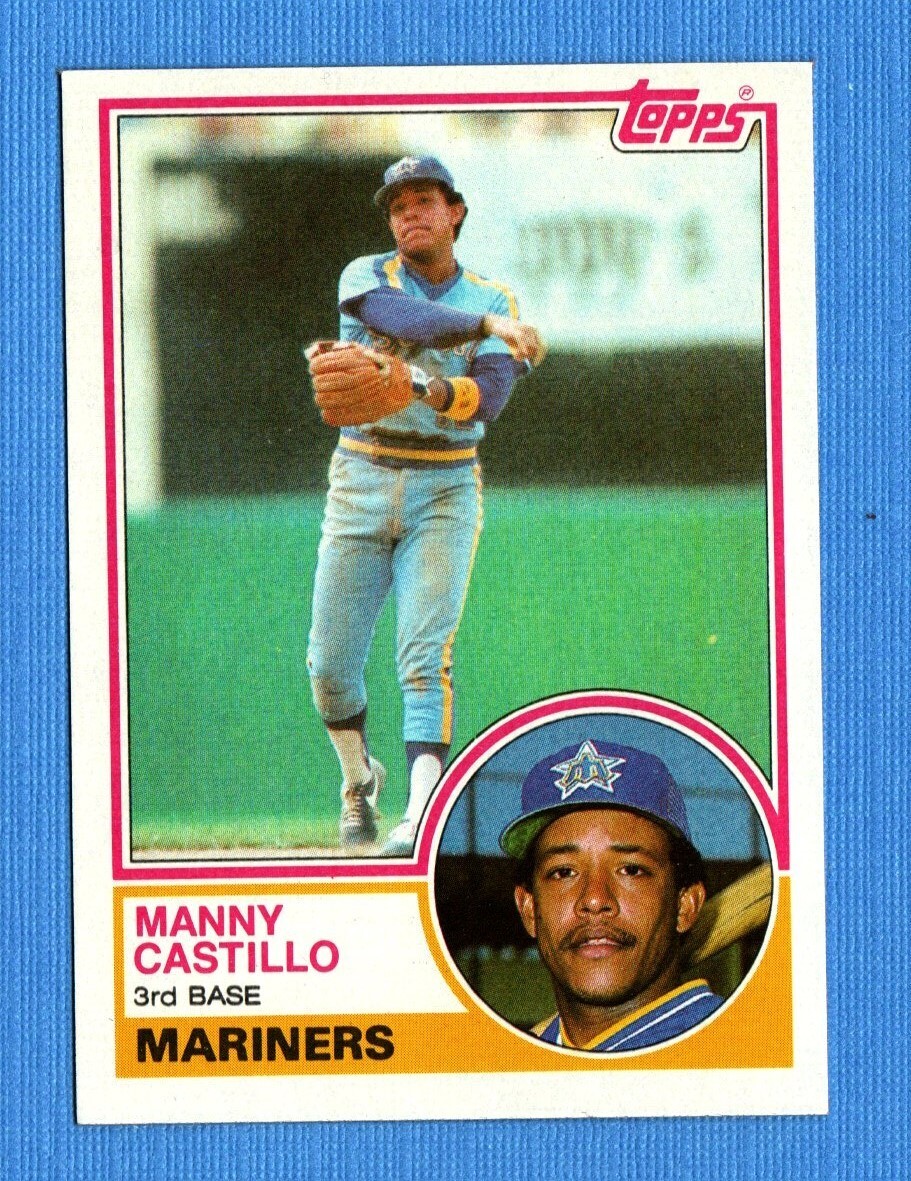 1983 Topps #258 Manny Castillo Seattle Mariners | eBay