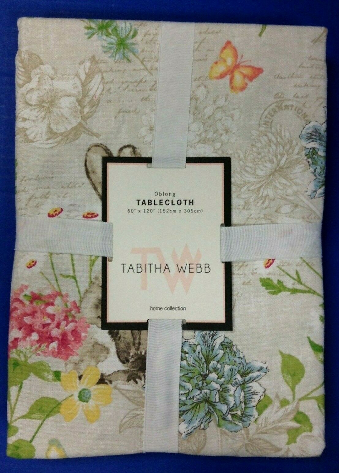 Tabitha Webb Spring Easter Tablecloth Napkins Holiday Dining Kitchen Bunny | eBay