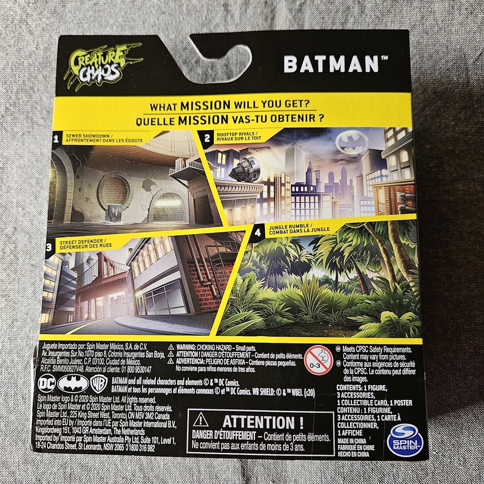 DC Comics - Batman Creature Chaos 4 inch Action figure - 1st Edition ...