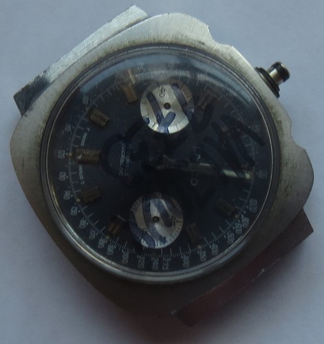 Lanco Chronograph mens wristwatch nickel chromiun case screw back | eBay