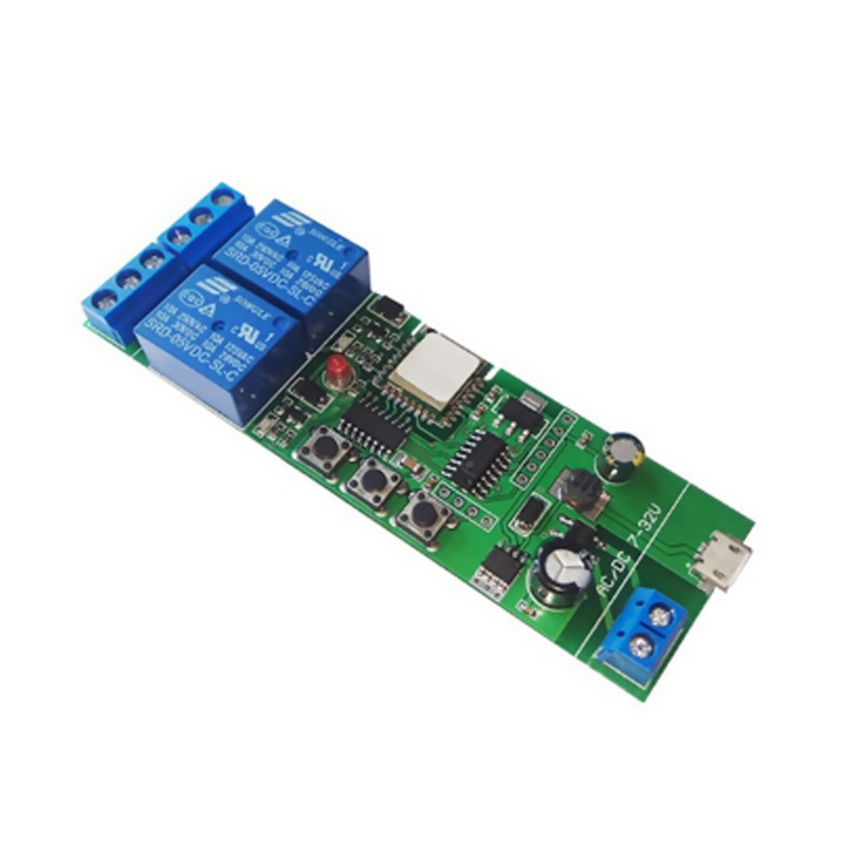 EWelink WiFi Inching Relay Momentary Self-Locking Interlock Switch ...