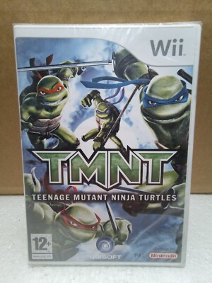 Teenage Mutant Ninja Turtles TMNT Nintendo Wii, Factory Sealed, NEW ...
