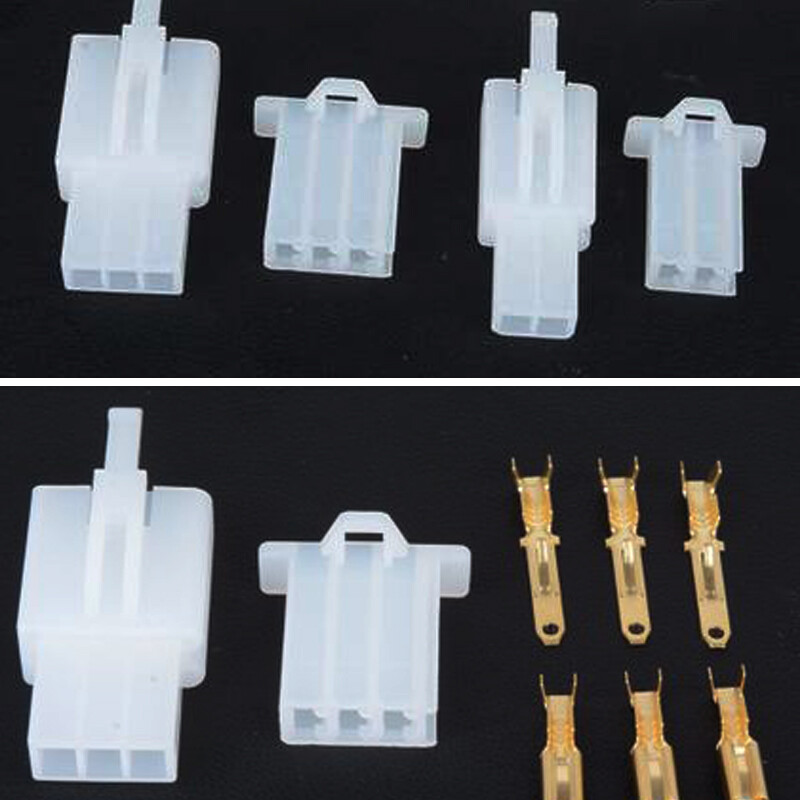 380PCS Motorcycle Car Connector Wiring Loom System Harness Terminal ...