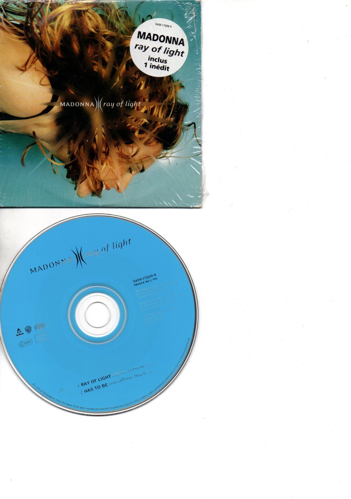 MADONNA RARE FRENCH CDS IN CARD PS RAY OF LIGHT | eBay