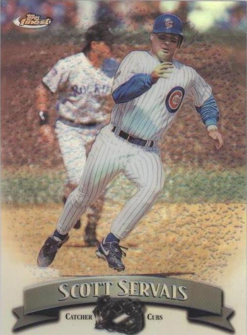 1998 Topps Finest - Scott Servais #133 No-Protector Refractor for sale ...