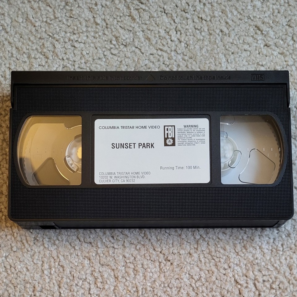 Sunset Park VHS 1996 promo screener Terrence Howard, Fredro Starr, Rhea ...