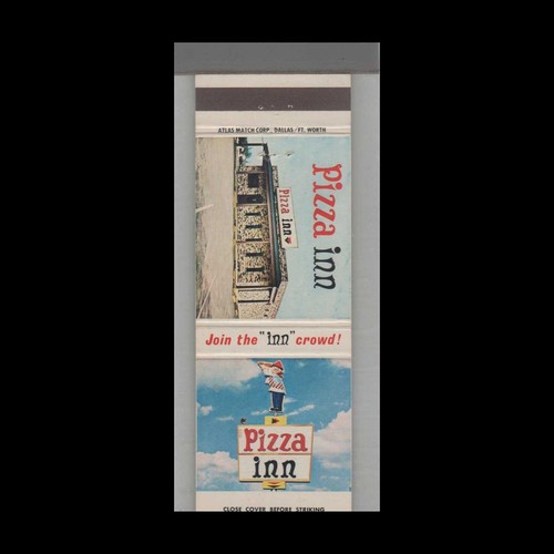 Matchbook Cover - Pizza Place Pizza Inn Join The "Inn" Crowd | eBay