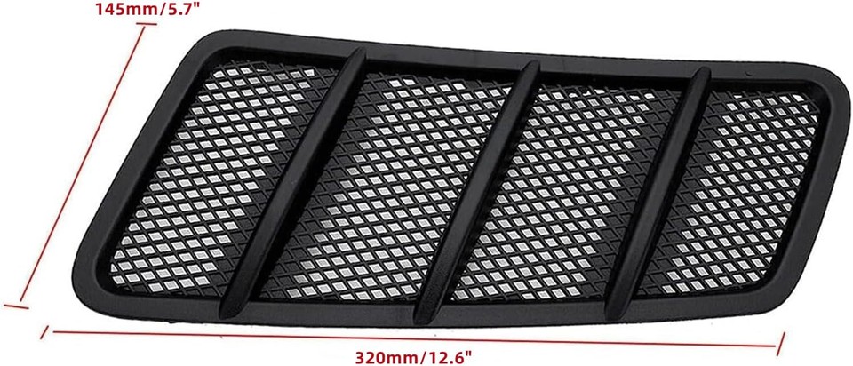 1668800105 1668800205 Pair Front Hood Vent Air Grille Cover for ...