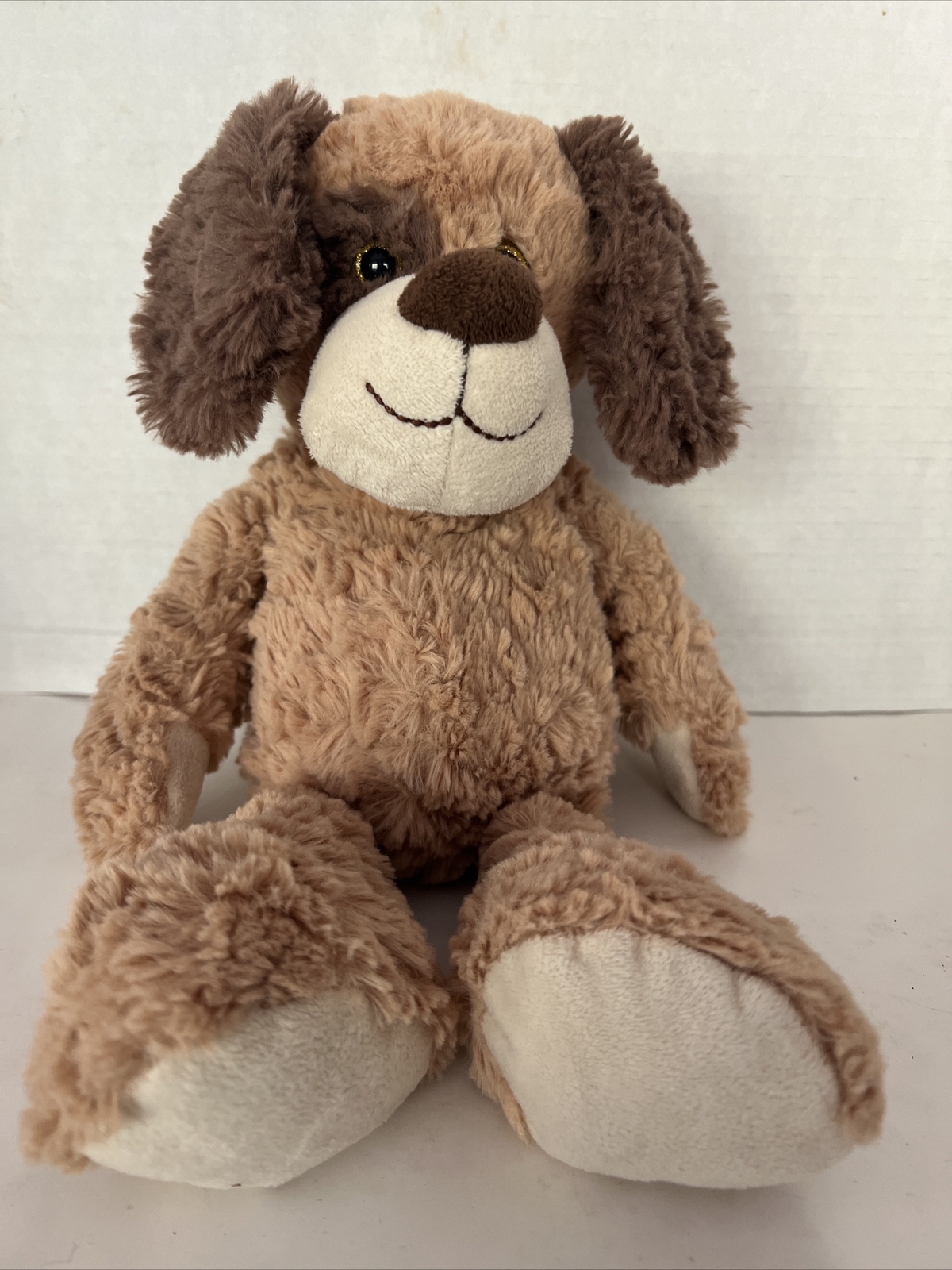 Wishpets Doggie puppy 2016 Brown Spot Plush Stuffed Animal Toy 15 inch ...