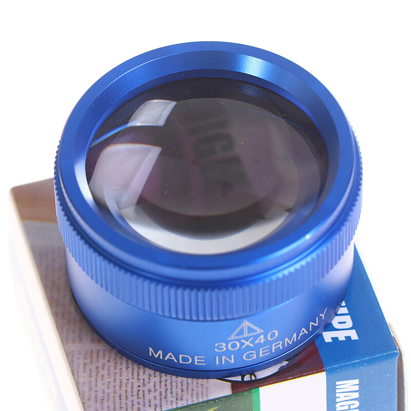 Premium 30x 40mm Measuring Magnifier Magnifying Glass Lens Loop ...