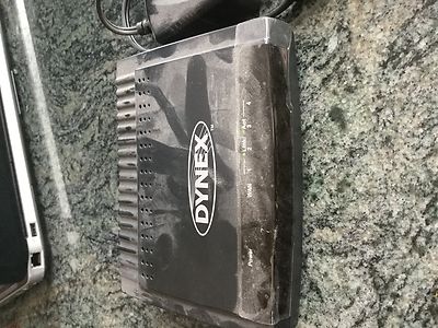 Dynex Dx-E401 4-port Internet Network Ethernet Router for Broadband ...