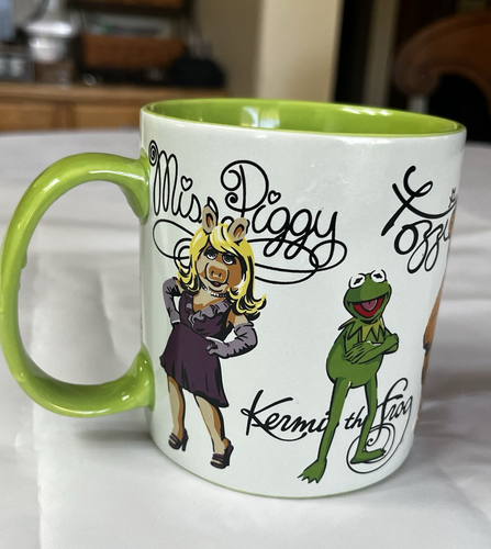 THE MUPPETS GANG Character Mug Kermit Miss Piggy Fozzie Bear Beaker ...