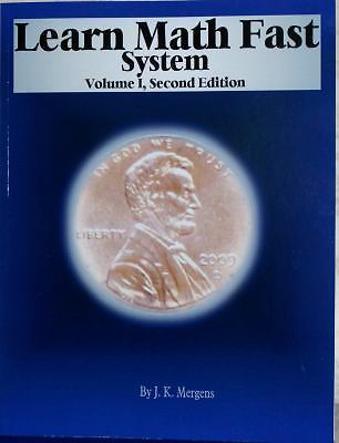 Learn Math Fast System Volume 1 by J. K. Mergens (2011, Trade Paperback ...