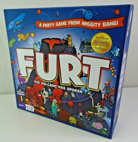 WIGGITY BANG Furt Eruption of Laughter Board Game Family Party Game ...
