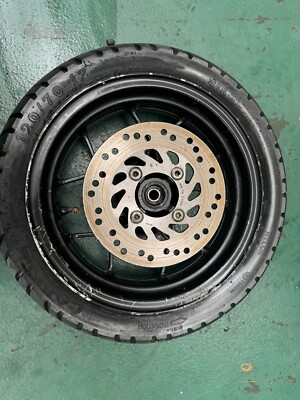 HONDA GROM MSX 125 OG SF REAR WHEEL ABS DISC RIM GENUINE SCRUFFY WHEEL ...