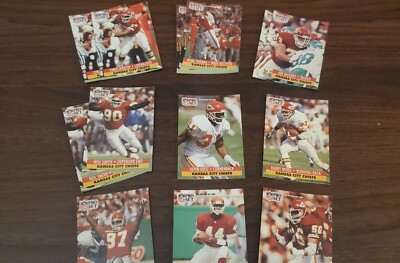 NFL Pro Set NFL Football Card Set Kansas City Chiefs | eBay