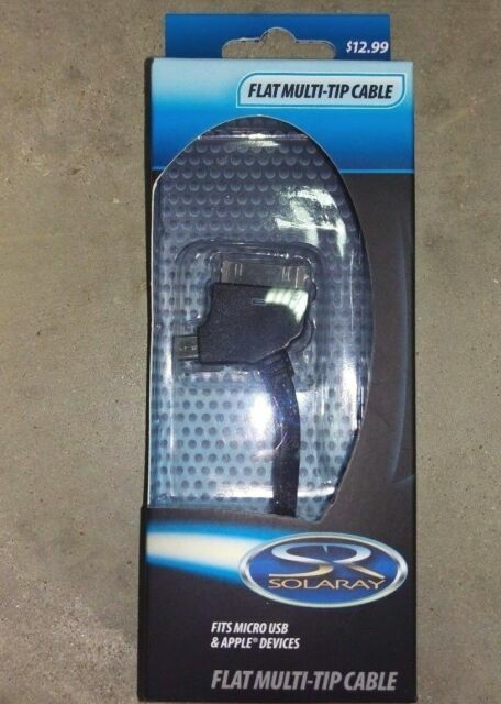 Solaray Micro USB Cable Charging Braided Blue 40737 for sale online | eBay