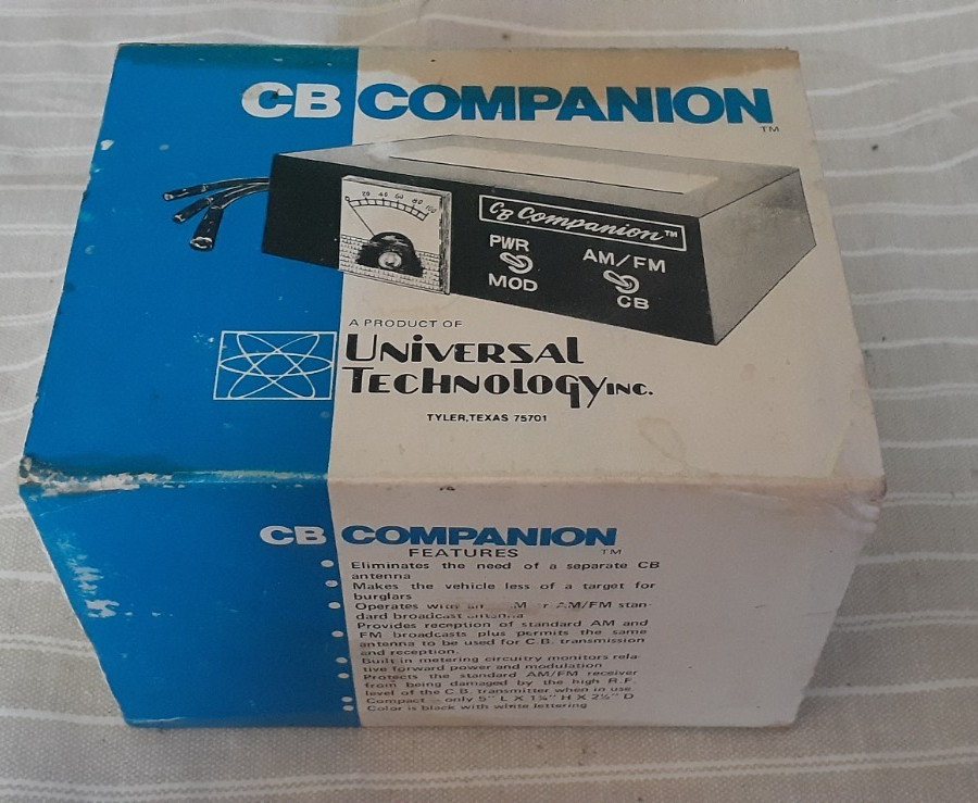 Vintage NOS/NIB CB Radio Companion Power/Mod Meter with AM/FM ...