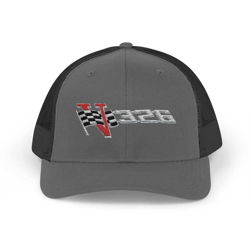 Pontiac 326 V8 Trucker Hat | Vintage Tempest Lemans GTO Embroidered Cap ...