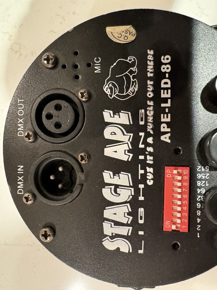 HAMPSTER Stage Ape Lighting Light LED Par Light DMX lighting | eBay