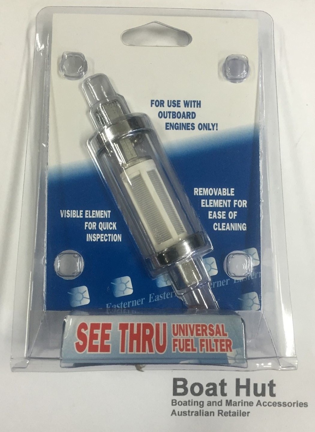 New Inline Outboard Motor Fuel Filter Honda Yamaha Mercury OMC Evinrude ...