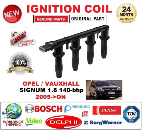 FOR OPEL VAUXHALL SIGNUM 1.8 140-bhp 2005-ON IGNITION COIL 6-PIN CONNECTOR | eBay UK