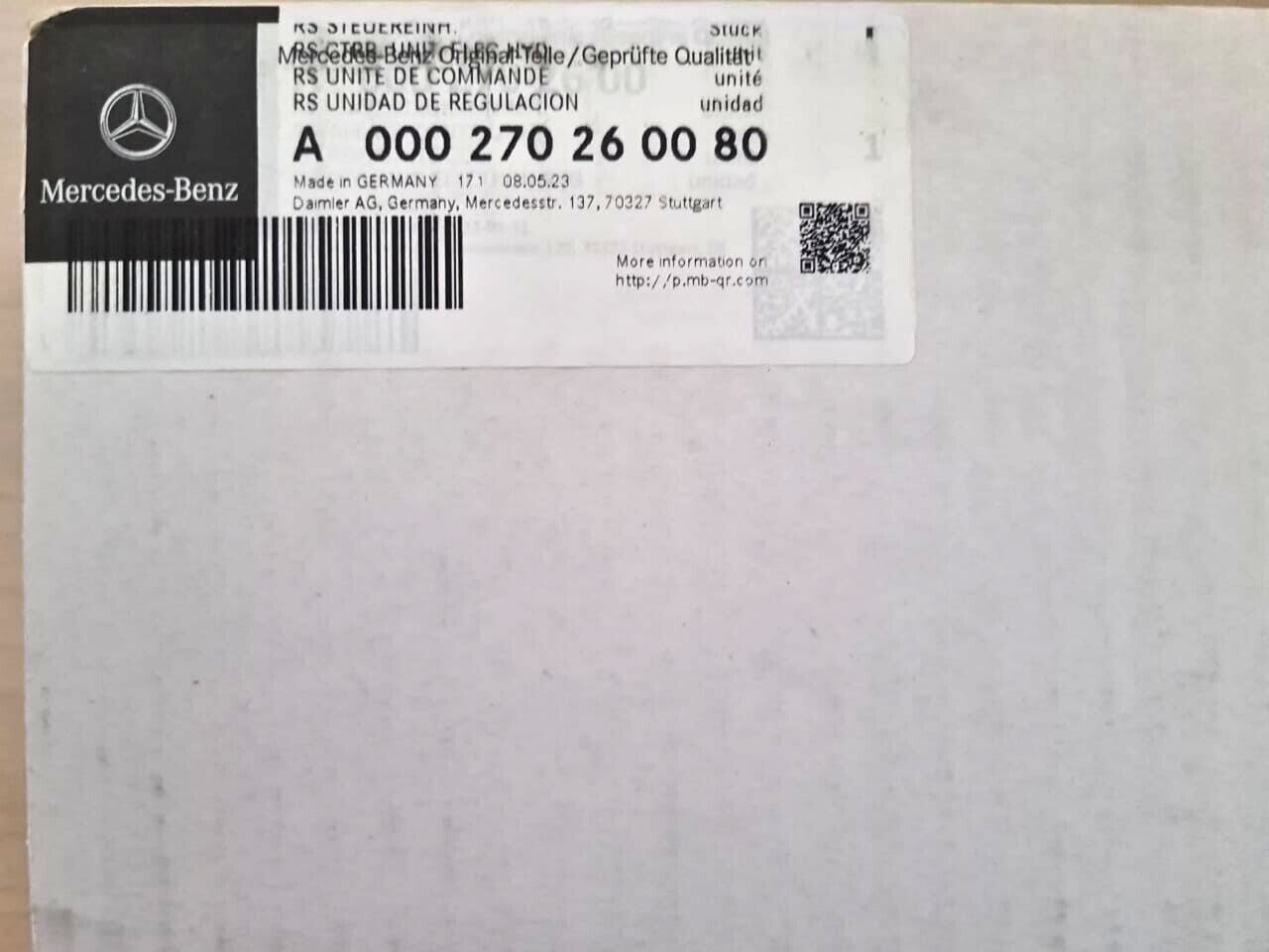 NEW Genuine Mercedes 722.9 TCM Transmission Control Unit Conductor ...