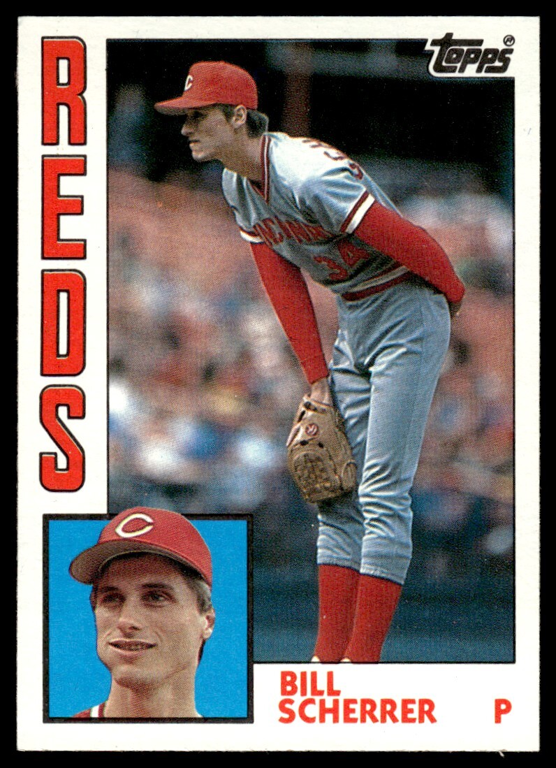 1984 Topps #373 Bill Scherrer - Cincinnati Reds - Rookie | eBay