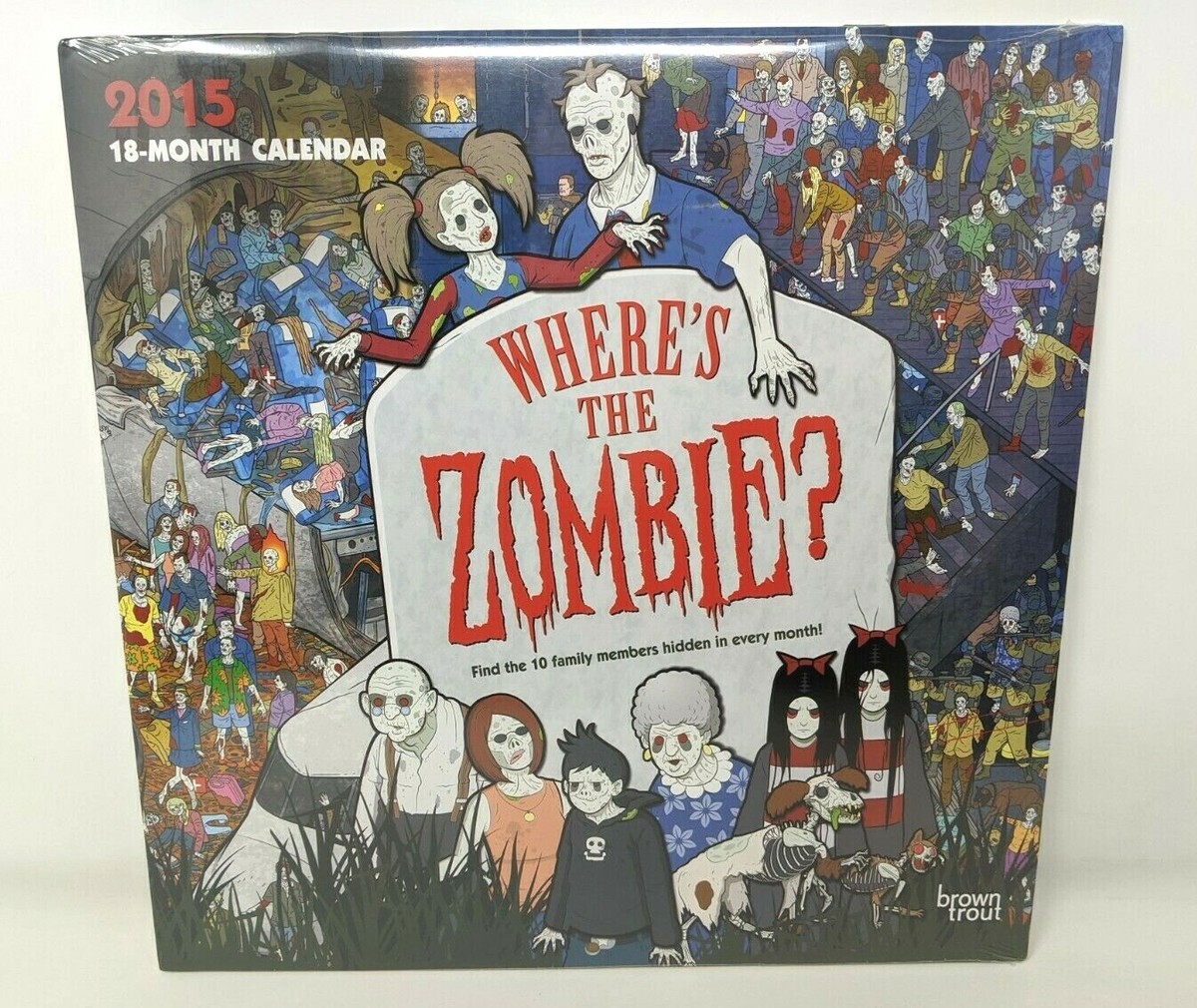 Zombie Pin Up Calendar 2024