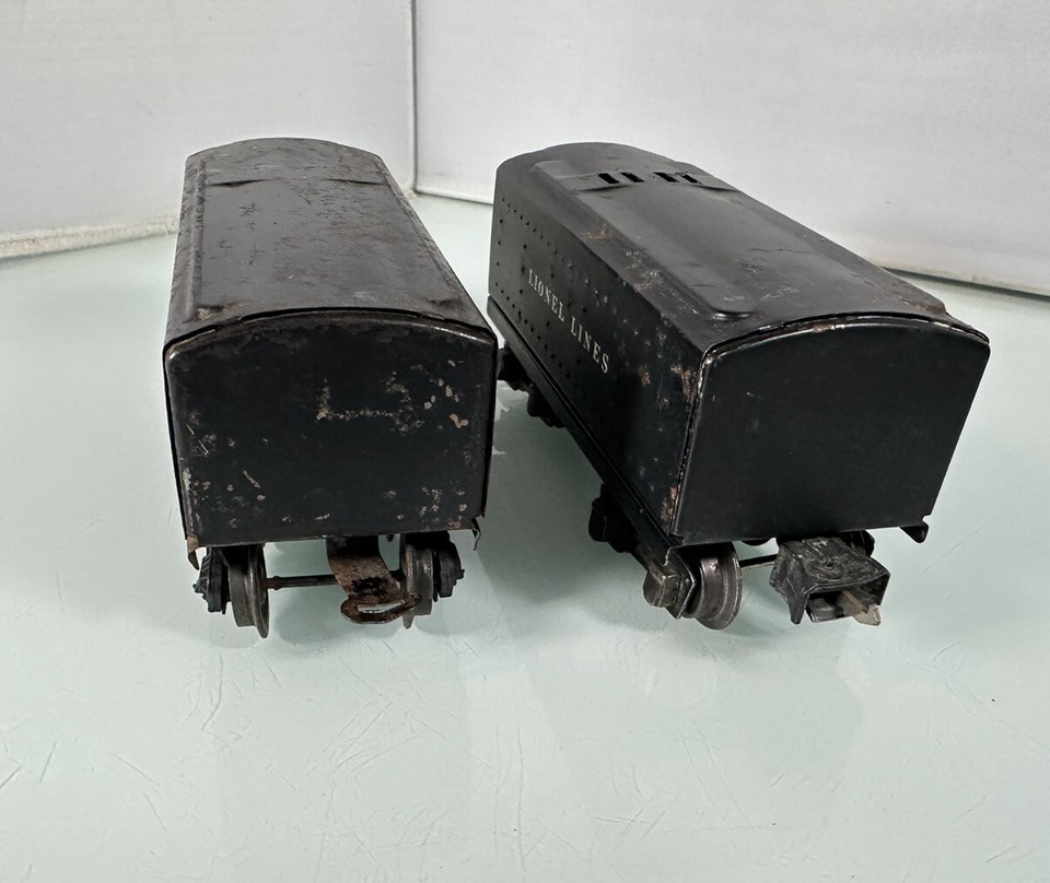 Vintage Lionel O Gauge Pre/Postwar Train Tenders 2pc - Lionel Scout ...