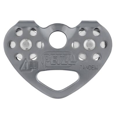 Petzl Tandem Speed Double Pulley - Stainless Steel Sheaves - Rope Dia ...
