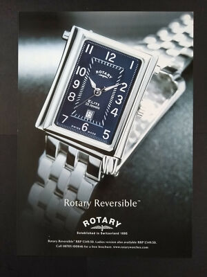Rotary Reversible - Watch - Magazine Advert #B3973 | eBay UK