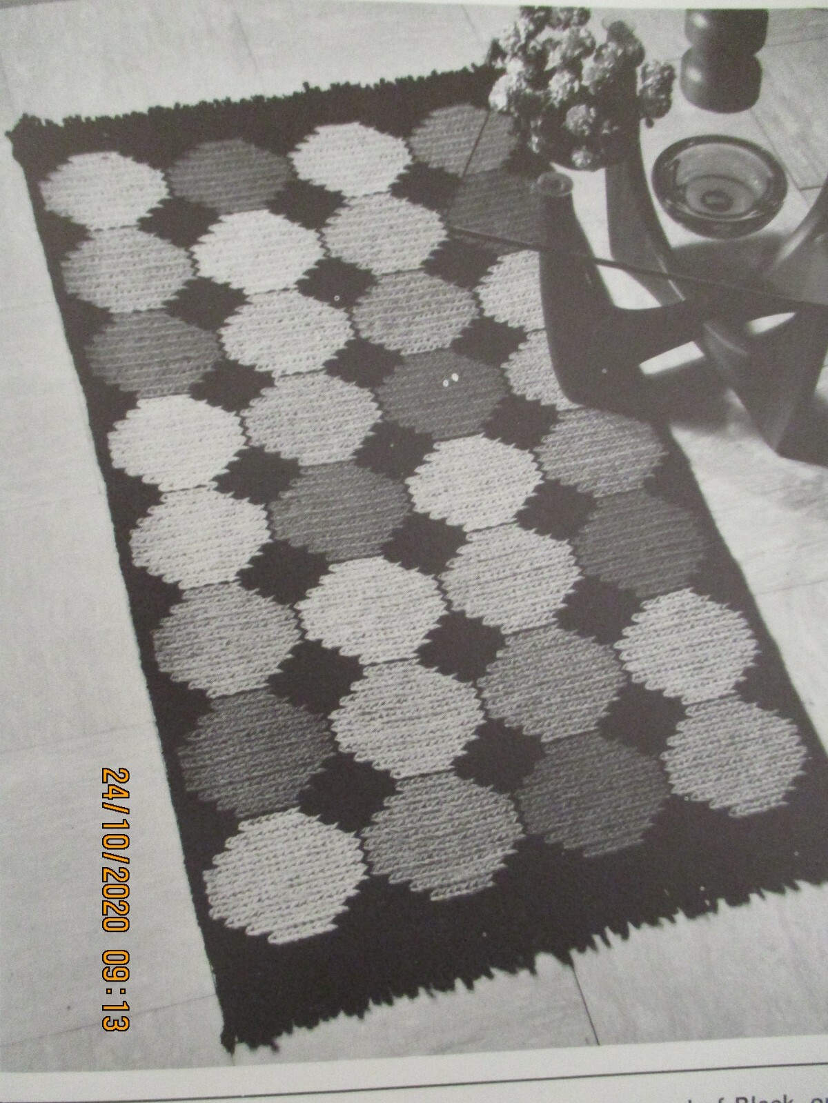 ~VINTAGE PATONS HANDBOOK OF STITCHED RUGS No. 177 - 1971 - 26 DESIGNS ...