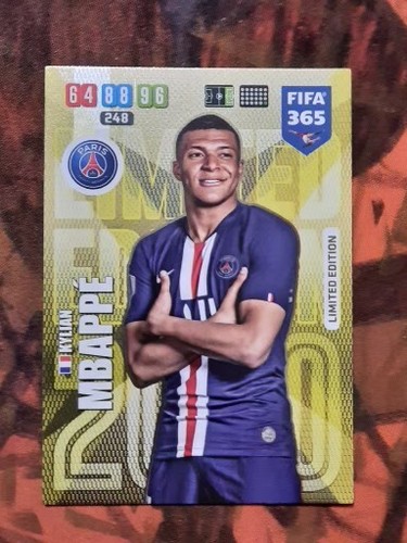KYLIAN MBAPPE 2020 Panini FIFA 365 Adrenalyn XL Trading Card LIMITED ...