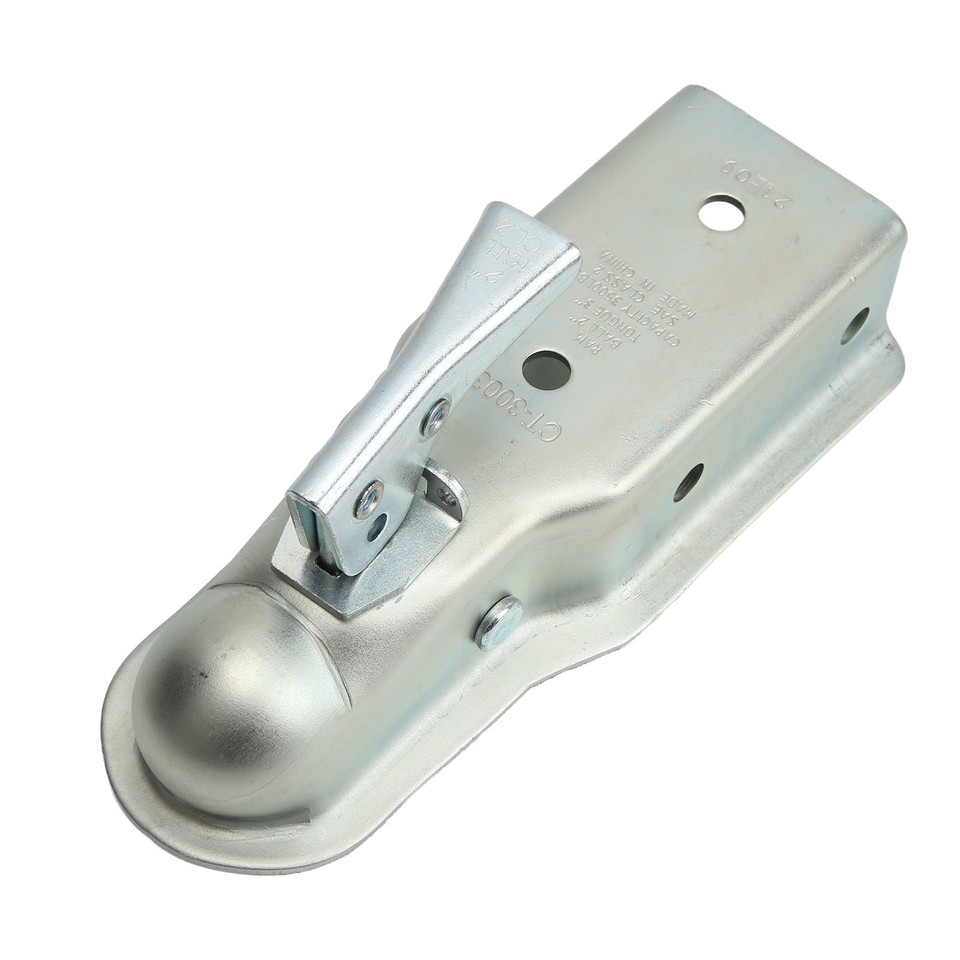Heavy Duty 3500kg Trailer Hitch Cast Coupling Tow Ball Coupler RV ...