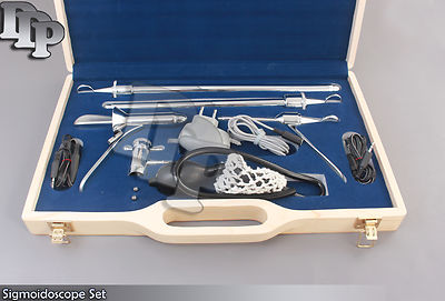 Sigmoidoscope Set OB/Gynecology Surgical Instruments DS-1353 | eBay