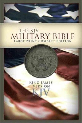 KJV Large Print Compact Military Bible by Holman Bible Staff Holman ...