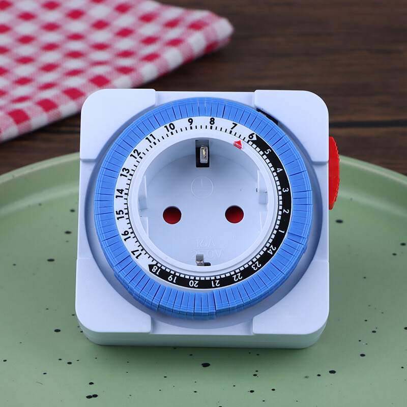 1Pc EU Plug Mechanical Timer 230V Energy Saving PC Flame Retardant Timer Switch | eBay
