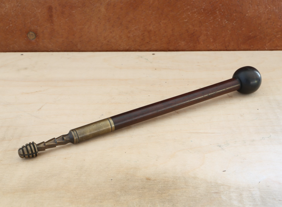 Antique Pistol Case Cleaning Rod Eley Revolver Powder Flask Colt Webley ...