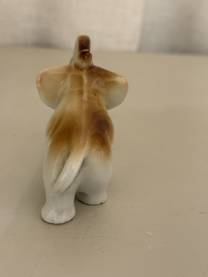 Vintage Ceramic Elephant Figurine Trunk Up Good Luck Made in Japan | eBay