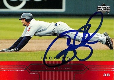 CASEY BLAKE Signed 2004 Upper Deck Baseball Card CLEVELAND INDIANS #59 ...